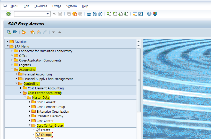 How to Delete the Cost Center Group in SAP - sap96.com