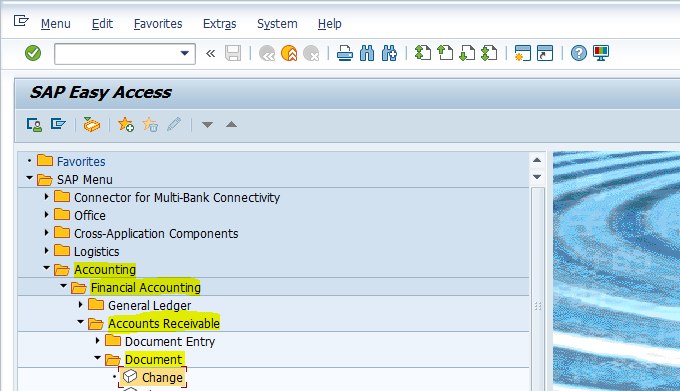How to Change the Customer Invoice document in SAP - FB02 - sap96.com