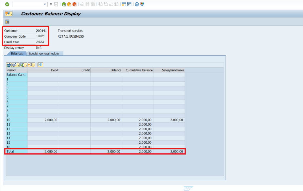 Carryforward Customer Account Balances to next year in SAP - sap96.com